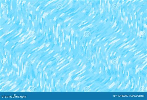 Light Blue Pattern With Wavy Lines Modern Minimalist Design Vector