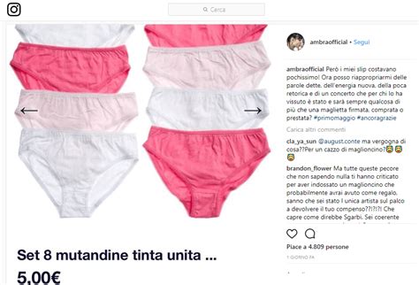 Ambra Mostra Le Mutandine Su Instagram Giudicate Voi FOTO LettoQuotidiano