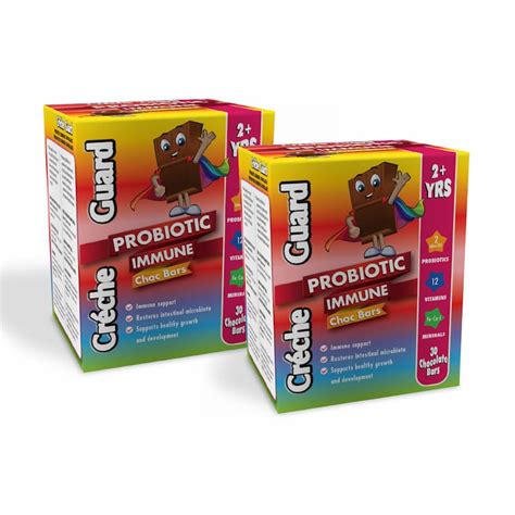32 Off On 2x 30s Probiotic Immune Choc Bars Onedayonly
