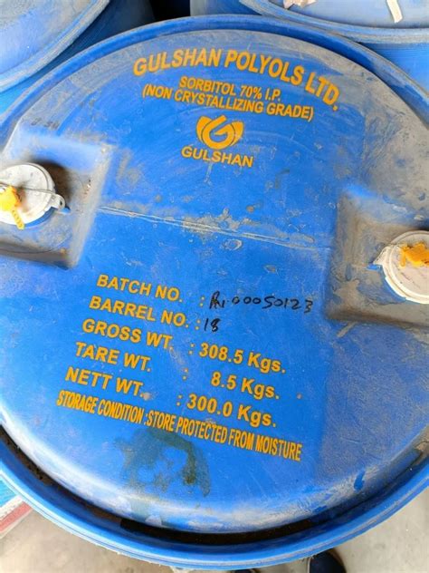 Industrial Sorbitol 70 Non Crystalline At Rs 55 Kg Sorbitol Liquid In Surat Id 2853590868433