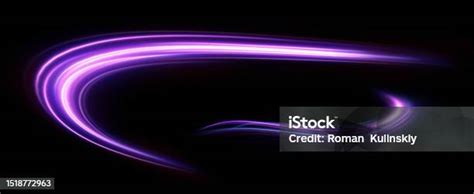 네온 여러 가지 빛깔의 빛나는 소용돌이 빛의 속도로 움직이는 효과 쉬운 트레일 반짝이는 물결 모양의 경로입니다 벡터 곡선에 대한