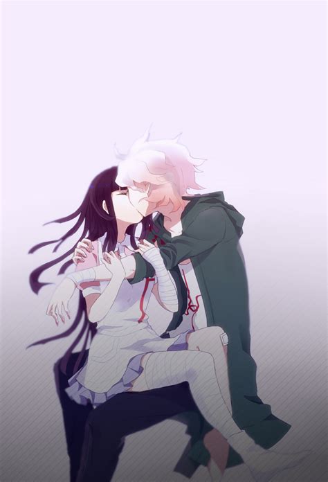 Komaeda Nagito And Tsumiki Mikan Danganronpa And 1 More Drawn By