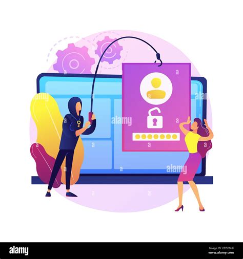 data stealing malware abstract concept vector illustration stock vector