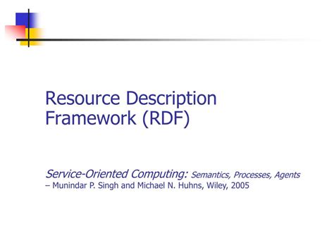 Ppt Resource Description Framework Rdf Powerpoint Presentation