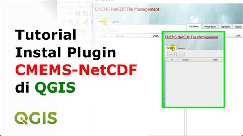 Tutorial Instal Plugin Cmems Netcdf Di Qgis Youtube