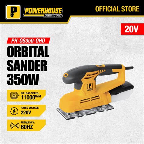 Powerhouse Orbital Sander With Variable Speed Sanding Tool Phpt
