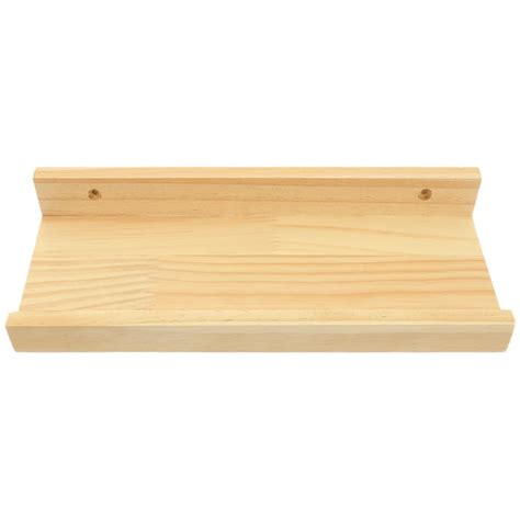 Nuolux Household Wall Mounted Floating Shelf Small Wooden Floating