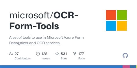 Github Microsoftocr Form Tools A Set Of Tools To Use In Microsoft Azure Form Recognizer And