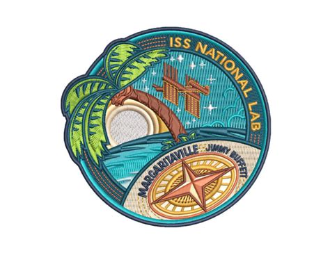 From Space To Earth Margaritaville Unveils Mission Patch To Support Iss National Lab Research