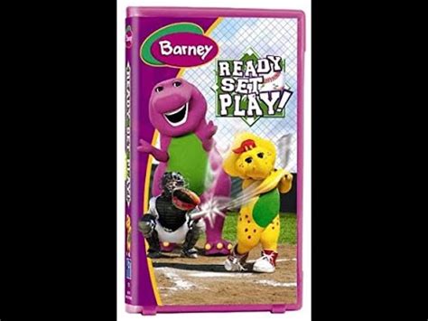 Barney Ready Set Play 2004 VHS YouTube