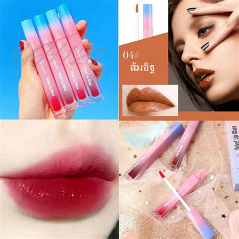 พร้อมส่ง ลิปจูบไม่หลุด ลิปสติก สีเเดงอิฐ แบบกันน้ำ Lipstick ติดทนนาน