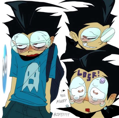 Dib Membrane Page Invader Zim Character Art Art Inspiration