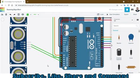 a computer screen with an image of a circuit board and some wires