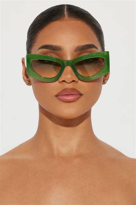 This Year My Year Sunglasses Green Fashion Nova