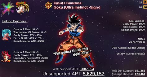 the one the only the chad himself str ui apt dbzdokkanbattle