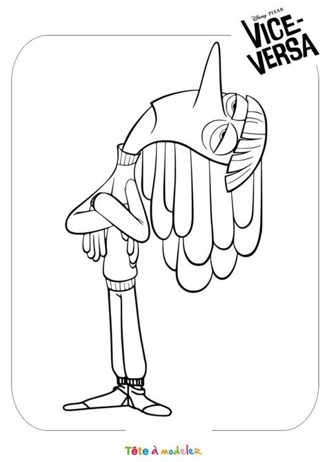 Coloriage Dennui à Imprimer Gratuitement Tête à Modeler