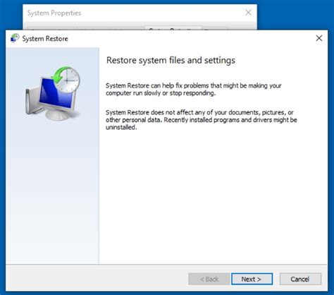 how to use system restore to fix windows 10 problems techpp