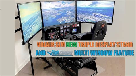 Volair Sim New V2 Triple Display Stand And The New Msfs Multi