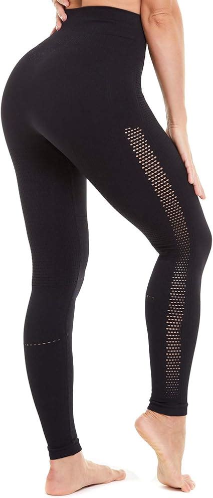 LUSM Leggings De Yoga Sexy Sin Costuras Para Mujer Cintura Alta Entrenamiento De Levantamiento
