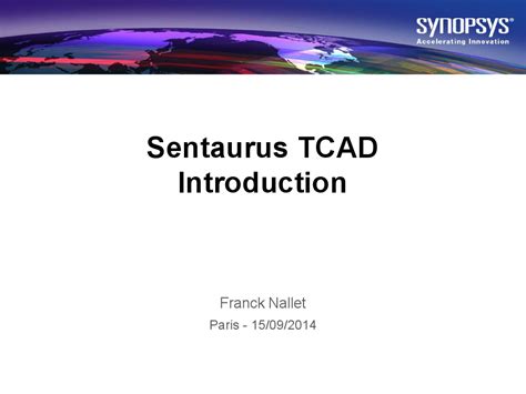 Tcad Sentaurus Introduction 2014word文档在线阅读与下载无忧文档