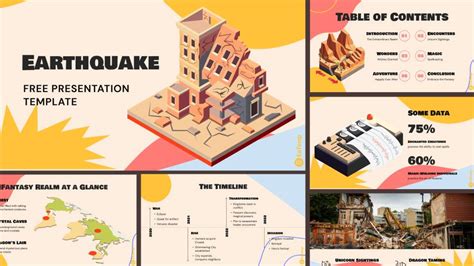 Earthquake Powerpoint Presentation Template Google Slides Theme Eatemp