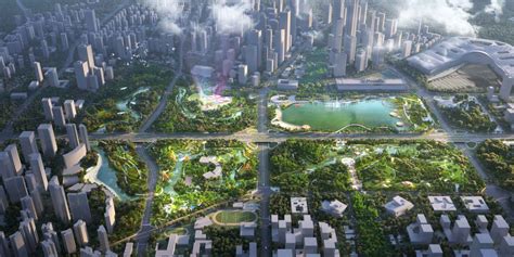 Chengdu Tianfu Central Park Rios