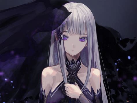 Re Zero Satella Witch Of Envy 2k Wallpaper Download