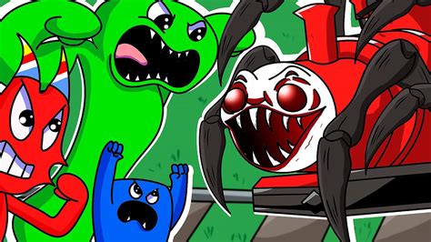 CHOO CHOO CHARLES X Garten Of Banban Thomas Train X CHOO CHOO Garten Of Banban Animation