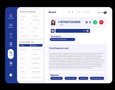 Dialer Ui Projects Photos Videos Logos Illustrations And Branding Behance
