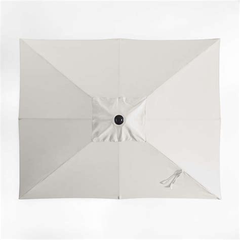 10 Rectangle Cast Silver Sunbrella Outdoor Patio Umbrella Cover