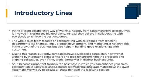 Ppt Dynamics 365 Finance And Scm With Salesforce Connector Through Power Automate Powerpoint