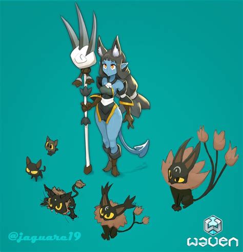 Concepts For Osamodas Waven Abel Castillo Castells Palworld