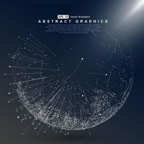 Premium Vector World Map Point Line Composition Representing The Global Global Network