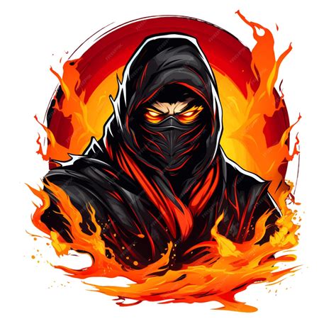 Premium Photo Assasin Mascot Logo