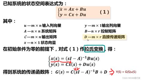 11 现代控制理论 多输入多输出系统的传递函数阵多输入输出系统的传递函数矩阵 Csdn博客