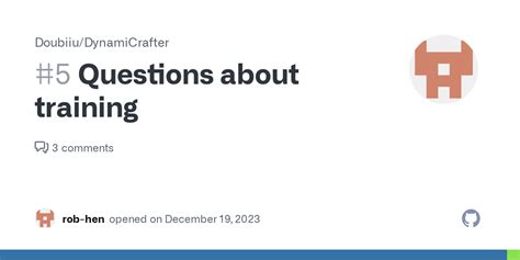 Questions About Training Issue Doubiiu Dynamicrafter Github