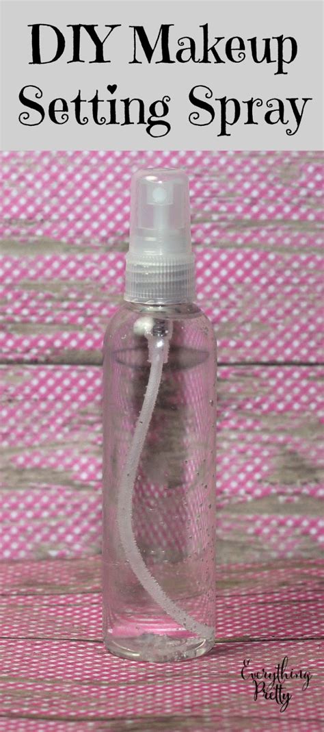 Diy Makeup Setting Spray Recipe Everything Pretty