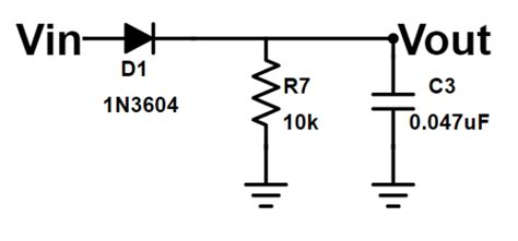 Diode Detector Circuit Am Demodulation