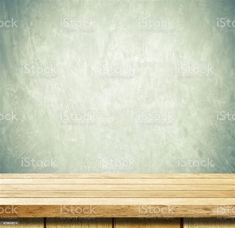 그런 지 시멘트 벽 빈티지 배경 템플릿 빈 나무 테이블 제품 표시 몽타주 0명에 대한 스톡 사진 및 기타 이미지 0명 공란