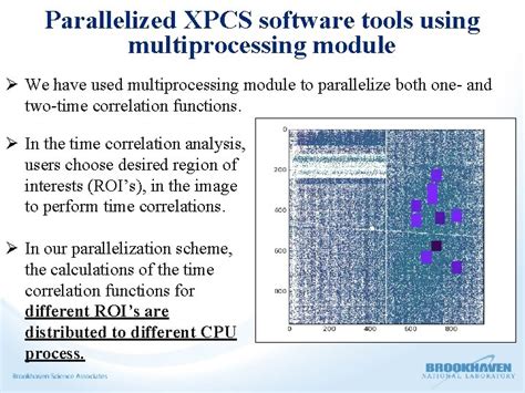Parallelizing Xray Photon Correlation Spectroscopy Software Tools Using