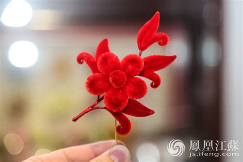 花开不败 南京绒花制作技艺 工艺梳理 手机凤凰网