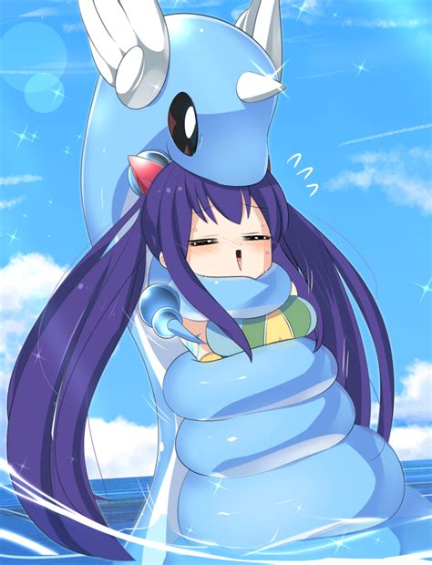 Lets0020 Dragonair Wendy Marvell Fairy Tail Nintendo Pokemon