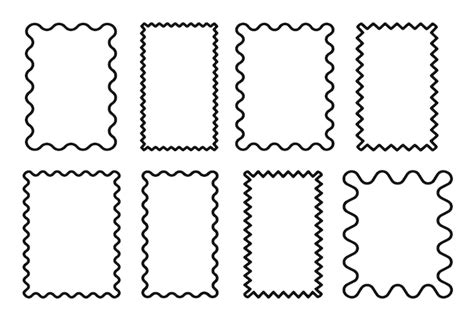 Zig Zag Frames Vectors And Illustrations For Free Download Freepik