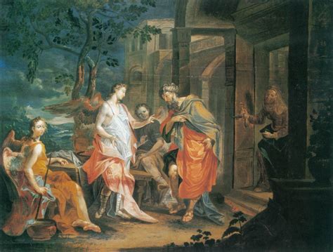 Abraham Receiving The Three Angels