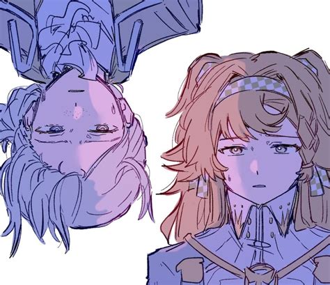 Vertin And Sonetto Reverse1999 Drawn By Kuva5z Danbooru