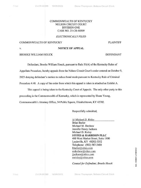 Brook Houcks Bond Appeal Pdf