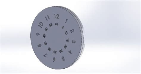 Incremental Numeric Bosscut Using Circular Pattern In Solidworks