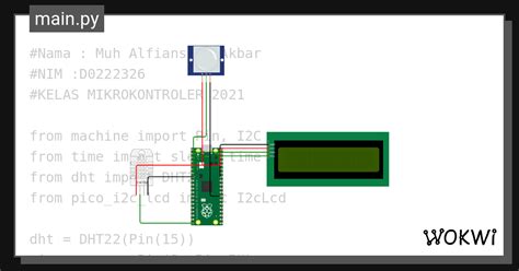 Muh Alfiansyah Akbar D0222326 Mikrokontroler Wokwi ESP32 STM32