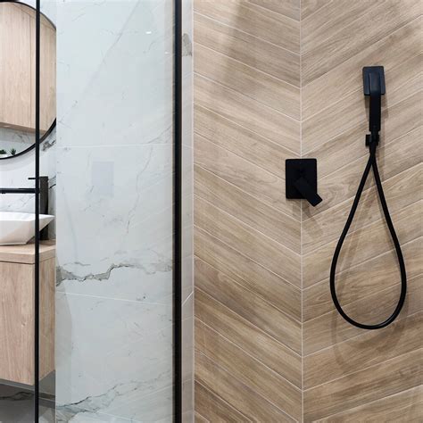 Créer Une Douche Imitation Bois Chaleur And élégance