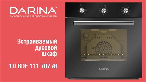 Видеообзор духового шкафа Darina 1U BDE 111 707 At - YouTube